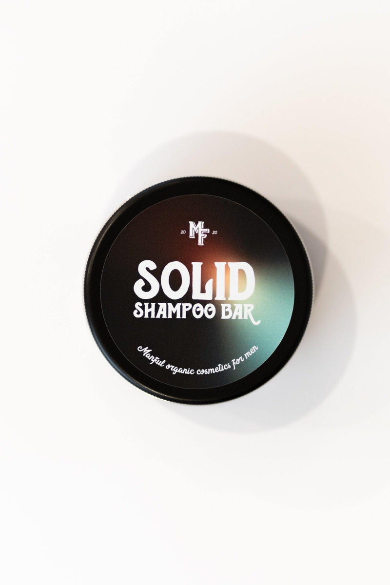 Solid shampoo bar